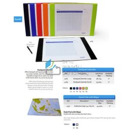 Bantex 4161 Deskpad Calendar Large Alas Meja beli di toko ATK bina mandiri