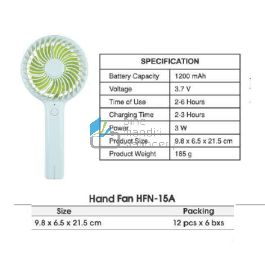 Jual Joyko Hand Fan HFN-15A Kipas Angin Tangan Elektrik harga spesial ...