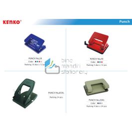 Price list atk Office Punch jenis Pembolong Pelubang Kertas Kenko Punch 30